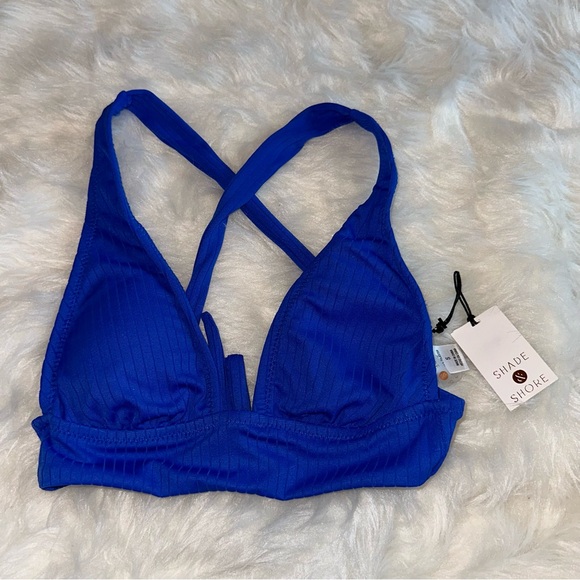 Shade & Shore | Swim | Shade Shore Blue Removable Pads Bikini Top Size ...